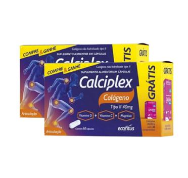 Kit 02 Suplemento Calciplex Colágeno 60 E Mdk 30 Ecofitus - Ecofitus ...