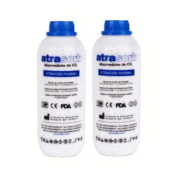 Kit 02 Unidades Cal Sodada 1 KG - Atrasorb - Cal - Magazine Luiza