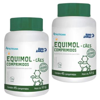 Kit 02Un Equimol Nutrisana 45 Comprimidos 63G - Mundo Animal ...