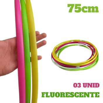 KIT 03 Bambolês NEON Fluorescente Sortidos Colorido Novidade - BAMBOLE ...