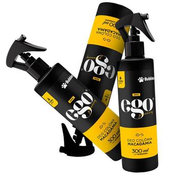 Kit 03 Deo Colônia Pet Macadâmia Ego Bubbles 300Ml - Outros Pet Shop ...