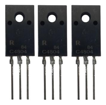 Kit 03 Transistor 2sc4804 C4804 600v 3a - Antigo Original - Transistor ...