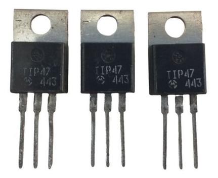 Kit 03 Transistor Tip47 Npn 250v 1a Antigo Original Motorola ...