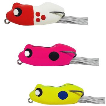 Kit 03pçs Isca Frog Matadeira Monster Z 60 Sapinho Para Traira - Isca ...