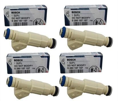 Kit 04 Bico Injetor Honda Hrv 1.8 Flex 2016 Bosch Original 0280157157 ...