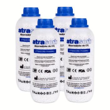 Kit 04 Unidades Cal Sodada 1 KG - Atrasorb - Osso - Magazine Luiza