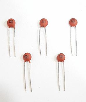 Kit 05 Capacitor Cerâmico 120pf */0,12nf 50v - Capacitor - Magazine Luiza
