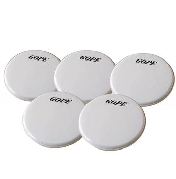 Kit 05 Pele Gope 11 Polegadas Leitosa Nylon - Pele para Bateria e ...