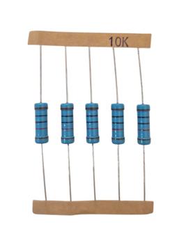 Kit 05 resistor de precisão 10k 1% 3w - GENERICA - Materiais Elétricos ...