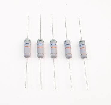 Kit 05 Resistor Potencia 56k 5% 3W Filme de Carbono - Materiais ...