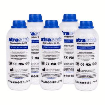 Kit 05 Unidades Cal Sodada 1 KG - Atrasorb - Cal - Magazine Luiza