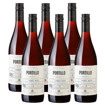 Kit 06 Unidades Vinho Salentein Portillo Pinot Noir 750ml - Vinho ...