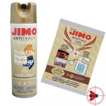 Kit 1 Anti Traça Jimo 300ml + 1 Cartelas Anti Traça Jimo - Inseticidas ...