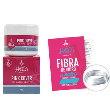 Kit 1 Gel Control 15g + 1 Fibra Vidro 1,45mts - HQZ Nails - Gel para ...