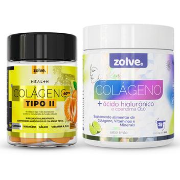Kit 1 Pote, Skin Colágeno Verisol Limão + Colágeno Tipo Ii - Zolve Labs - Colágeno - Magazine Jmjane