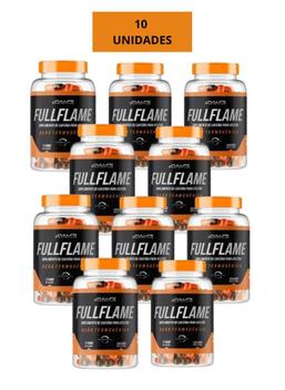 Kit 10 Cafeina Fullflame Fulllife Nutrition 30 Capsulas - Fullife ...