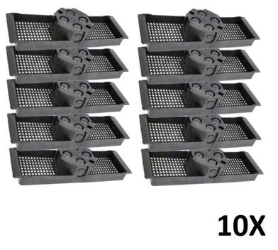 Kit 10 Caixa Luz Suporte Para Laje Octogonal 30Cm Tuboline - Caixa de ...