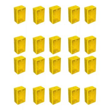 Kit 10 Caixinhas de Luz 4x2 Embutir Para Tomada Interruptor - Cerge ...