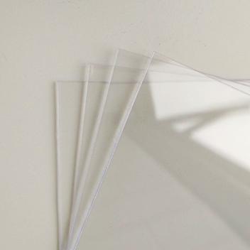 Kit 10 Chapas de PS Cristal 1mm Transparente para Proteger Imagens de ...