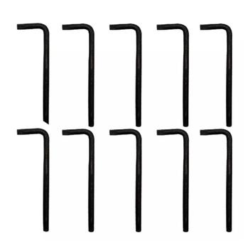Kit 10 Chaves Allen Hexagonal 5mm - Fox Tools - Chave Allen - Magazine ...
