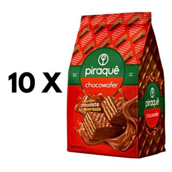 Kit 10 Choco Wafer Bis PIRAQUÊ 63G Cada - Bis - Magazine Luiza