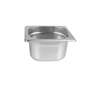 Kit 10 Cubas Gastronômica Inox GN 1/6x100mm (176x162mm) - Brasinox - Cuba Industrial - Magazine ...