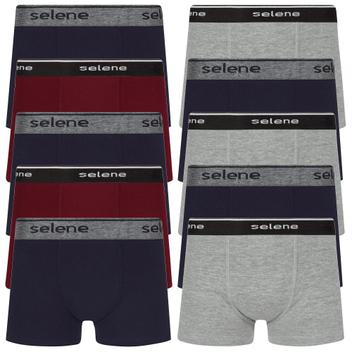 Kit 10 Cueca Boxer Box Selene Infantil Kids Algodão Original - Cueca ...