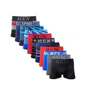 Kit 10 Cuecas Infantil Boxer Juvenil 2 a 8 anos - MEN - Cueca ...