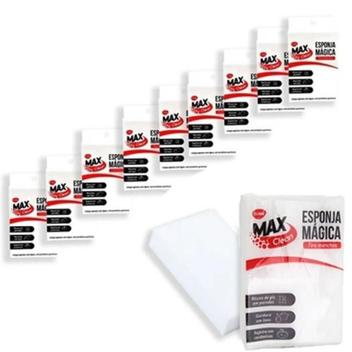 Kit 10 Esponja Mágica Bucha Melamina Buchinha Tira Manchas - Max clean ...