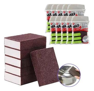 Kit 10 Esponja Mágica Bucha Melamina Tira Mancha Original Desengordura ...