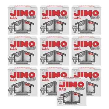 Kit 10 Jimo Gás Fumigante Dedetizador Inseticida Estojo C/2 ...