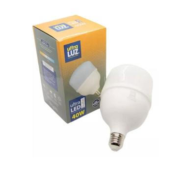Kit 10 Lâmpadas Led 40w Bulbo 6500k E27 Super Econômica Branco Frio ...