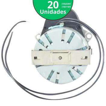 Kit 10 Micro Motores Redutor 220v + 10 Micro Motor 110v - TIWA DO ...