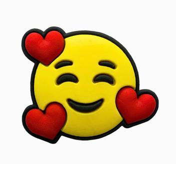 Kit 10 Peças aplique Emborrachado Emoji Apaixonado - RAE - Almofada ...