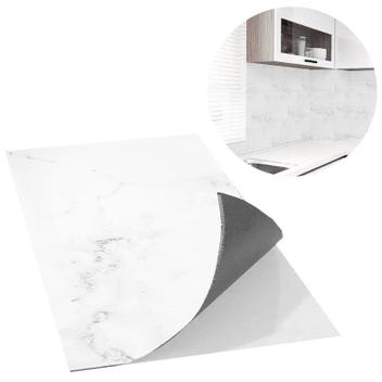 Kit 10 Placas Autocolantes Adesivo Branco Fosco 60X30 - Brinovar ...