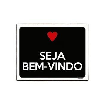 Kit 10 Placas Decorativa - Seja Bem Vindo - Sinalizo - Placa Decorativa ...
