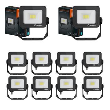 Kit 10 Refletores Led Floodlight Compact Core 10w 5000k Ip65 Ledvance Osram - Refletor ...