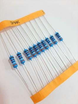 Kit 10 Resistor Precisão 39K 1% 1/2W - Rohm - Materiais Elétricos ...