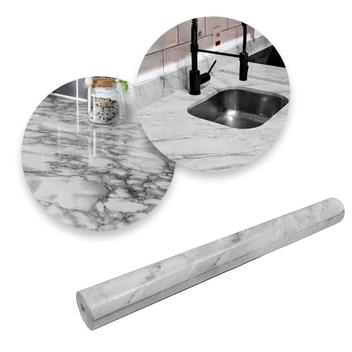 Kit 10 Rolos Papel Adesivo Contact Mármore 45Cm X 10 Metros - Wintac ...
