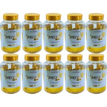 Kit 10 Suplemento Alimentar Omega 3 Ecoflora 90 Capsulas - Eco.Flora ...