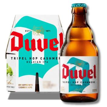 Kit 12 Cerveja Duvel Tripel Hop Cashmere Belgian IPA 330ml - Bebidas ...