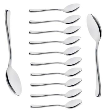 Kit 12 Colheres de Mesa Inox Florença Elegância Durabilidade - AD ...