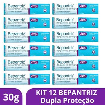 Kit 12 Pomada Bepantriz Dupla Proteção Dermo 30g - Cimed - Pomadas ...