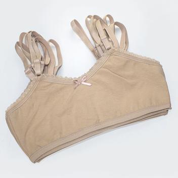 Kit 12 Top Juvenil Sem Bojo Aro Algodão Menina Moça Confortável ...