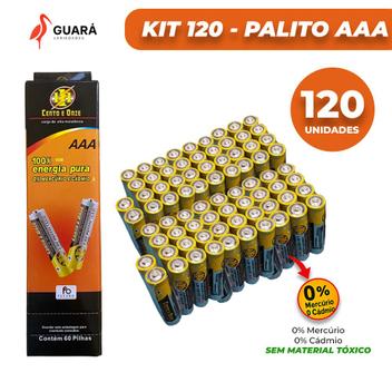 Kit 120x Unidades Pilhas AAA Palito RELINX FBG SEGMA Envio Express ...