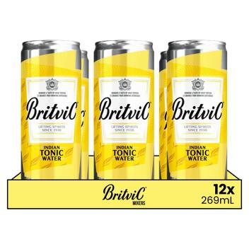 Kit 12x Água Tônica Britvic 269ml - Bebidas - Magazine Luiza