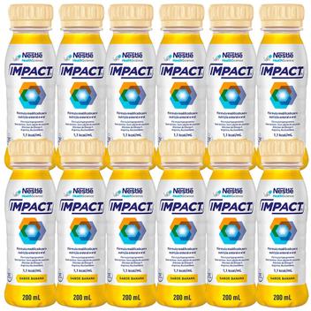 Kit 12x Impact (200ml cada) - Nestlé - Complemento Alimentar Adulto ...
