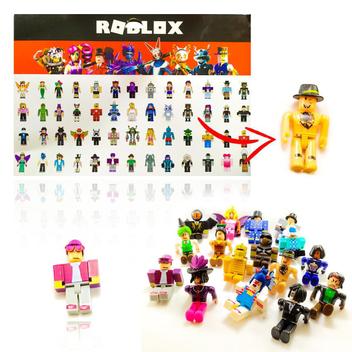 Kit 16 Bonecos Roblox Infantil Articulado Infantil Brinquedo - Bonecos ...