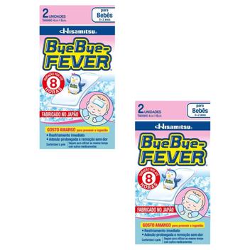 Kit 2 Adesivos Bye Bye Fever 2 Unidades O Alívio Que Seu - Hisamitsu ...