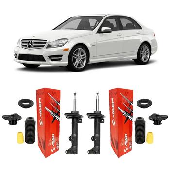 Kit 2 Amortecedor + Coxim Dianteiro Mercedes C180 2007-2014 - Allen ...